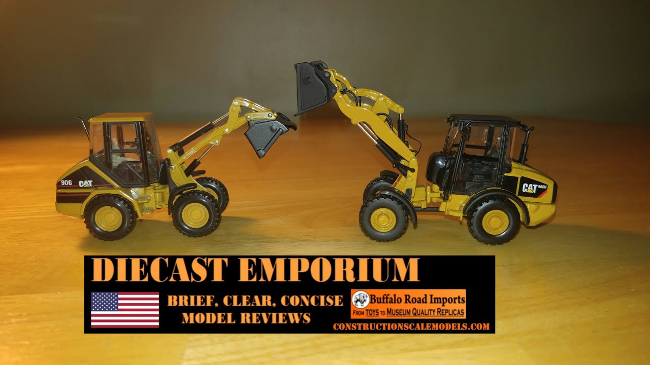 Norscot Caterpillar 906 & 906H Compact Wheel Loaders - YouTube