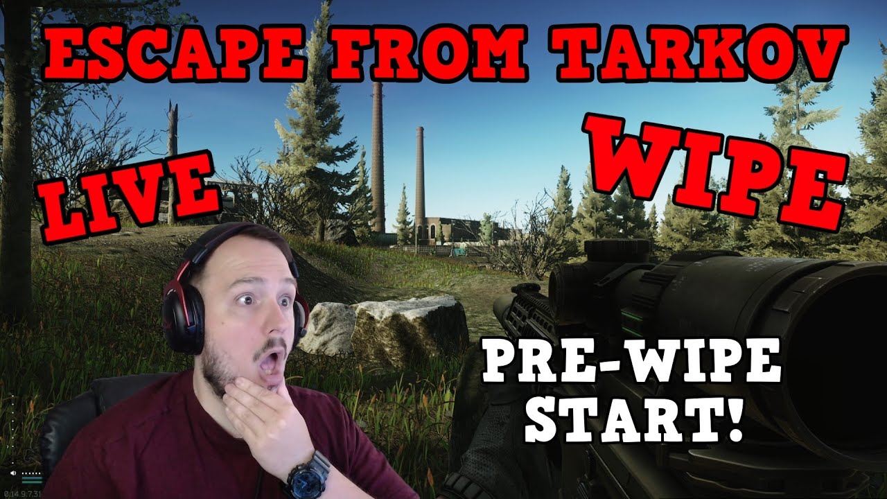 Escape from Tarkov PL Po Polsku EFT LIVE Gameplay PRE-WIPE Jednak Będzie WIPE !event - YouTube