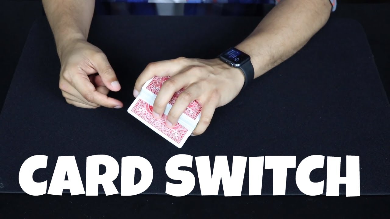 SUPER EASY CARD SWITCH Tutorial! - YouTube