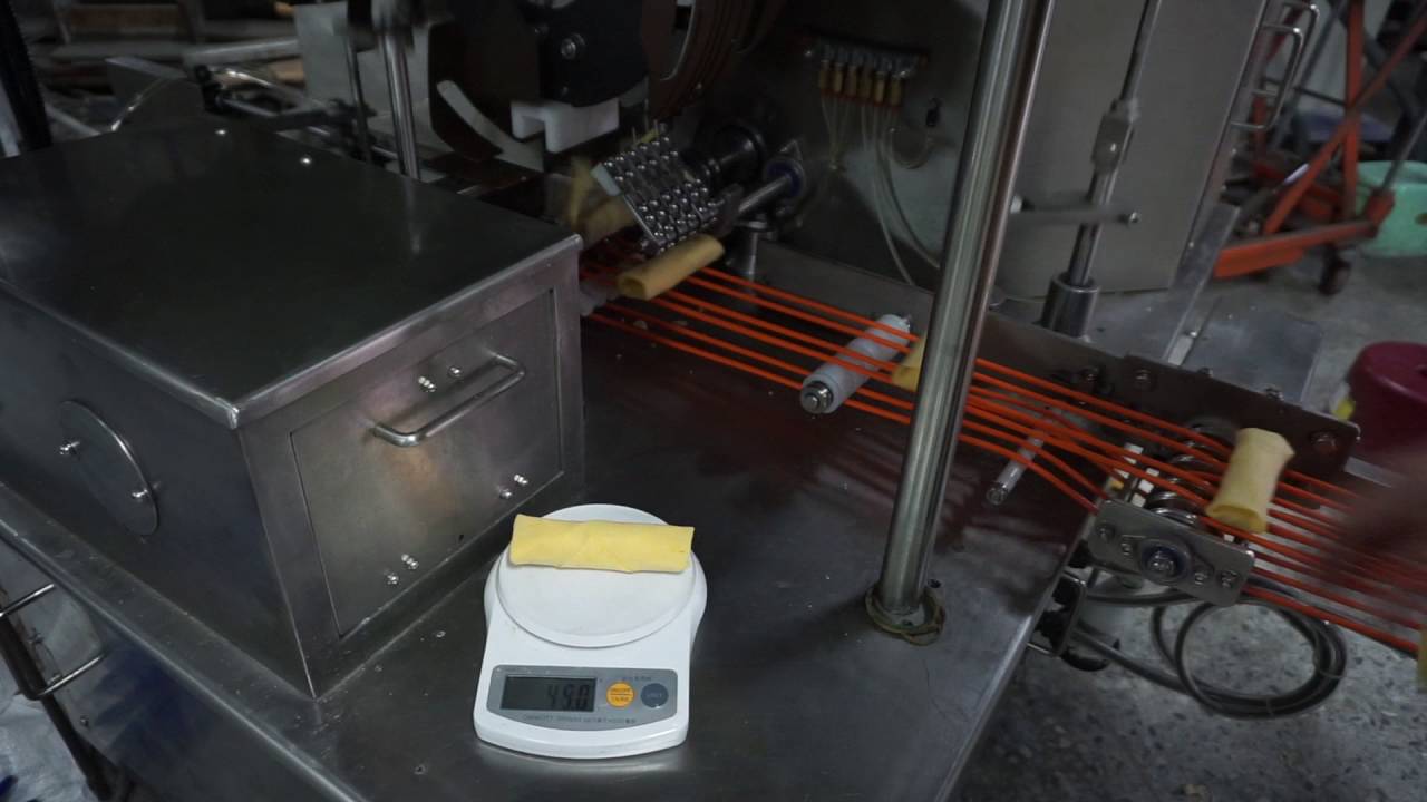Spring roll making machine/Popiah making machine/Egg roll making ...