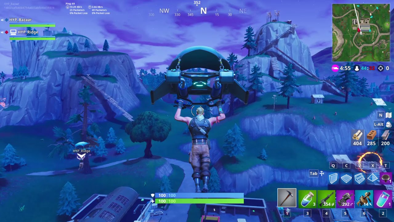 Fortnite 50vs50 Gameplay. With Ridge - YouTube