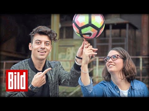 Fussball Freestyle - Keiner trickst mit dem Ball wie Freestyler Marcel Gurk