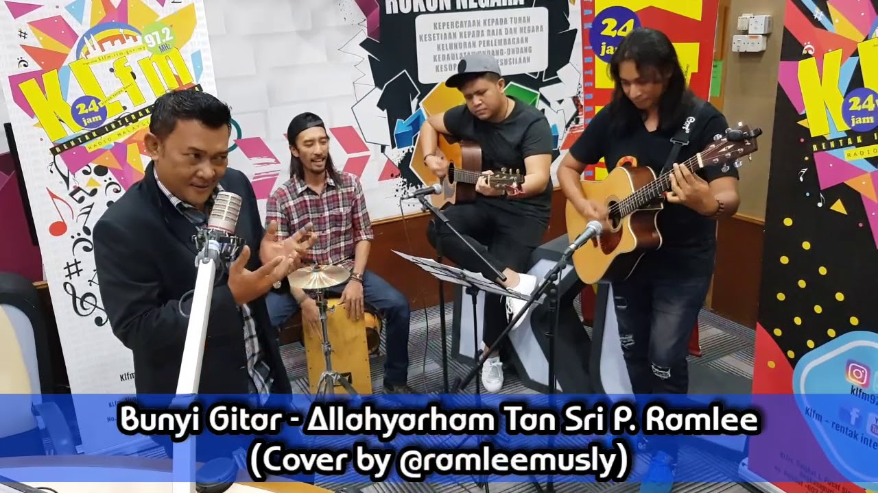 Bunyi Gitar - Allahyarham Tan Sri P. Ramlee (Cover by Musly Ramlee ...