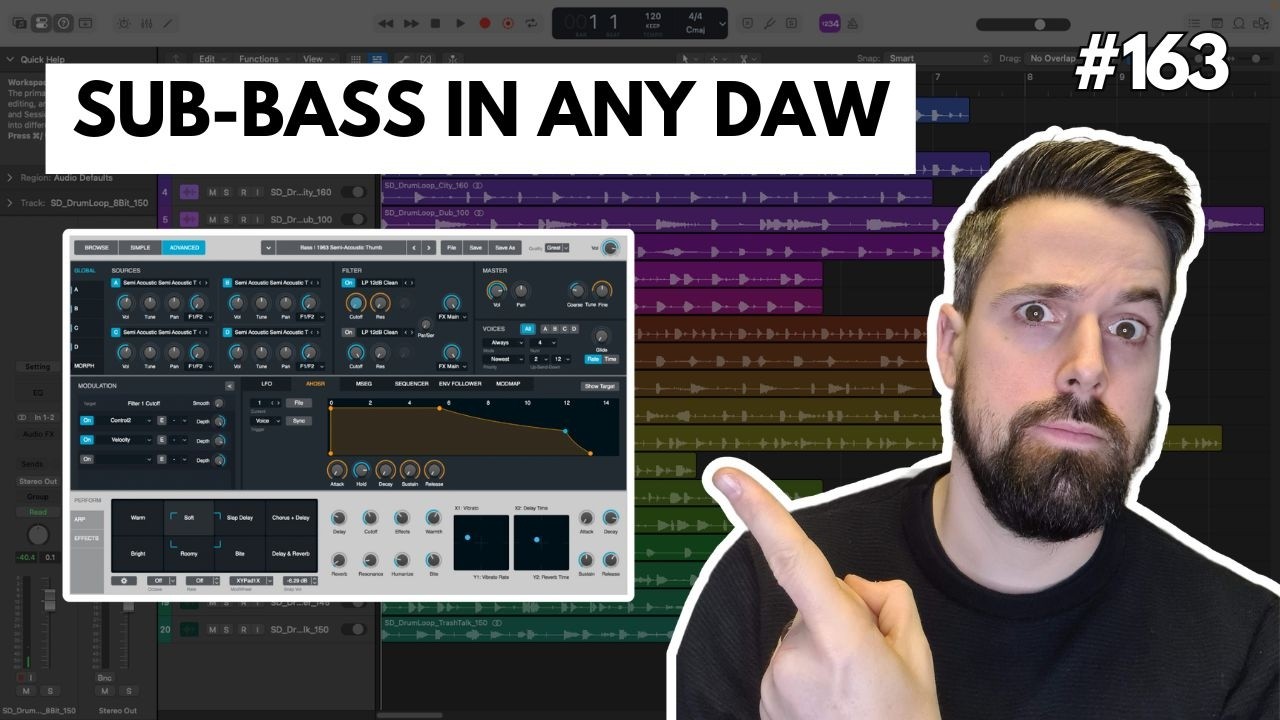 163: How to Create Powerful Sub-Bass in Any DAW: Step-by-Step Guide - YouTube