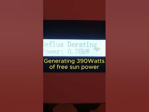 grid tie inverter setup - YouTube