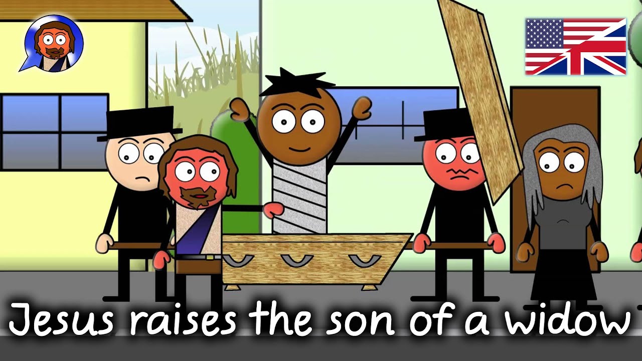 Jesus raises the Son of a Widow - YouTube
