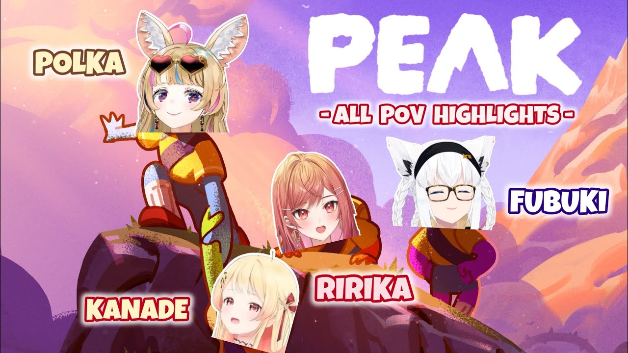 The Absolute Hard PEAK Collab with Polka, Ririka, Fubuki and Kanade ...