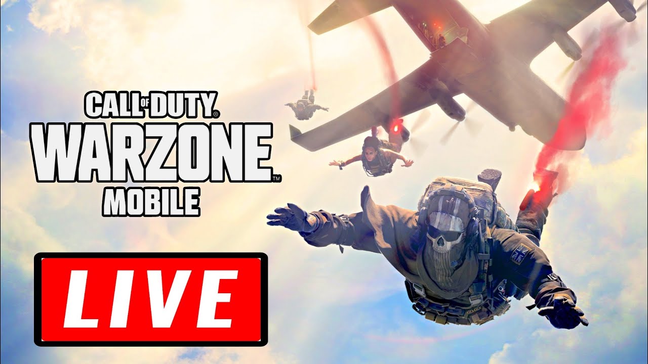 WARZONE MOBILE LIVE STREAM | CALL OF DUTY WARZONE MOBILE GAMEPLAY ON ...