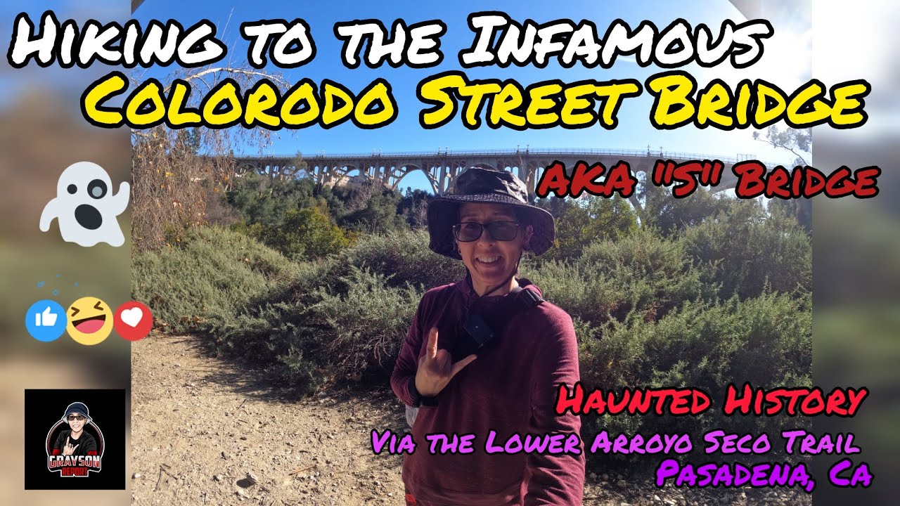 HIKING TO THE INFAMOUS COLORADO STREET BRIDGE AKA "SUICIDE" BRIDGE in ...