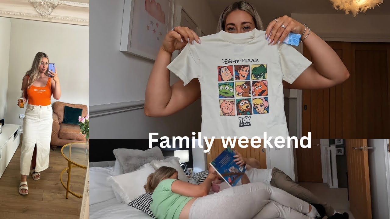 CHILL FAMILY WEEKEND | Heidi’s Disney haul & hello fresh - YouTube