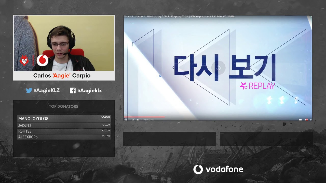 Stream 21/2 - VOD Review (KT vs KSV) - YouTube