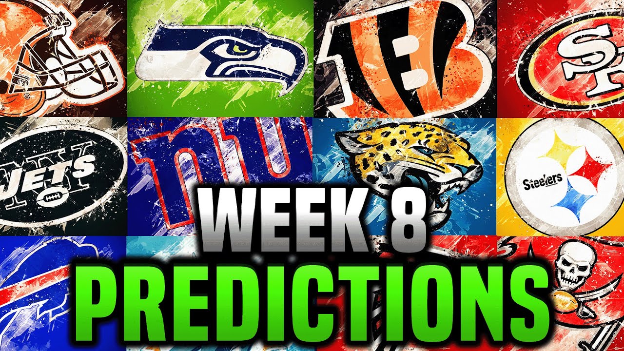 NFL Week 8 Picks + Best CFB Bets - YouTube