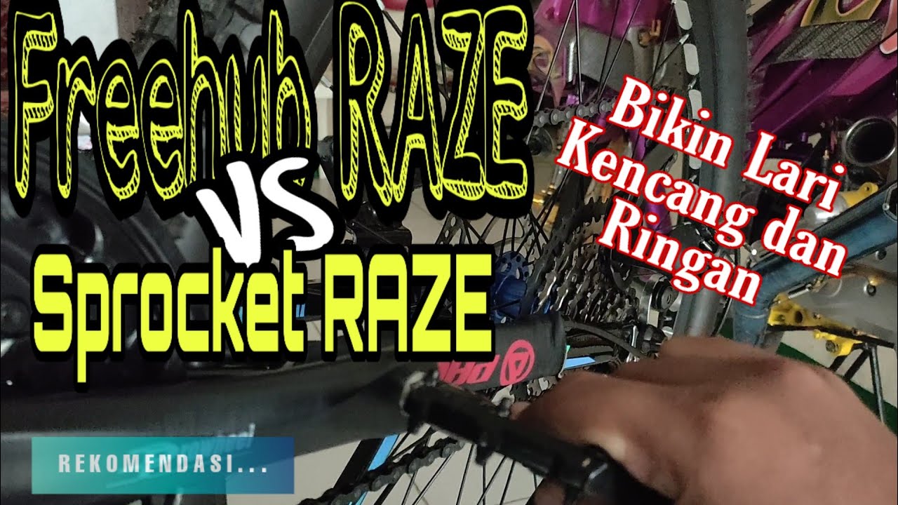 Freehub RAZE | Upgrade sepeda MTB Pacific Invert 400 pemula - YouTube