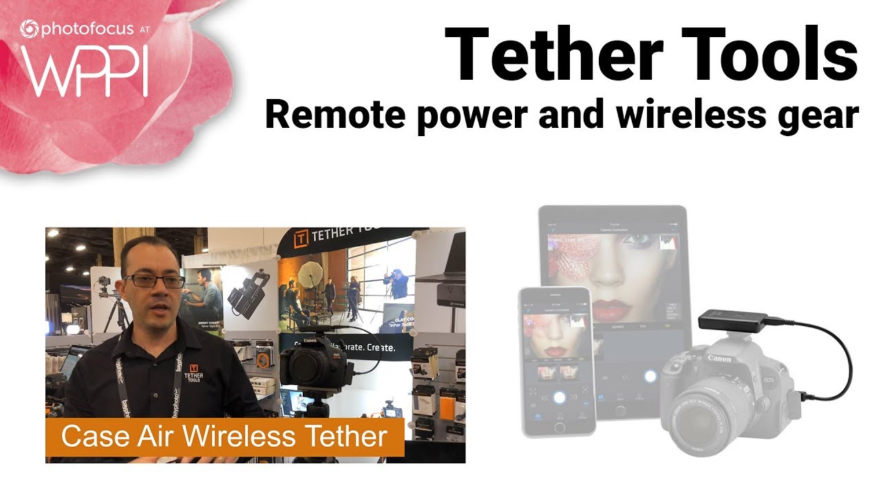 Tether Tools Wireless Tethering System and Onsite Battery System - YouTube