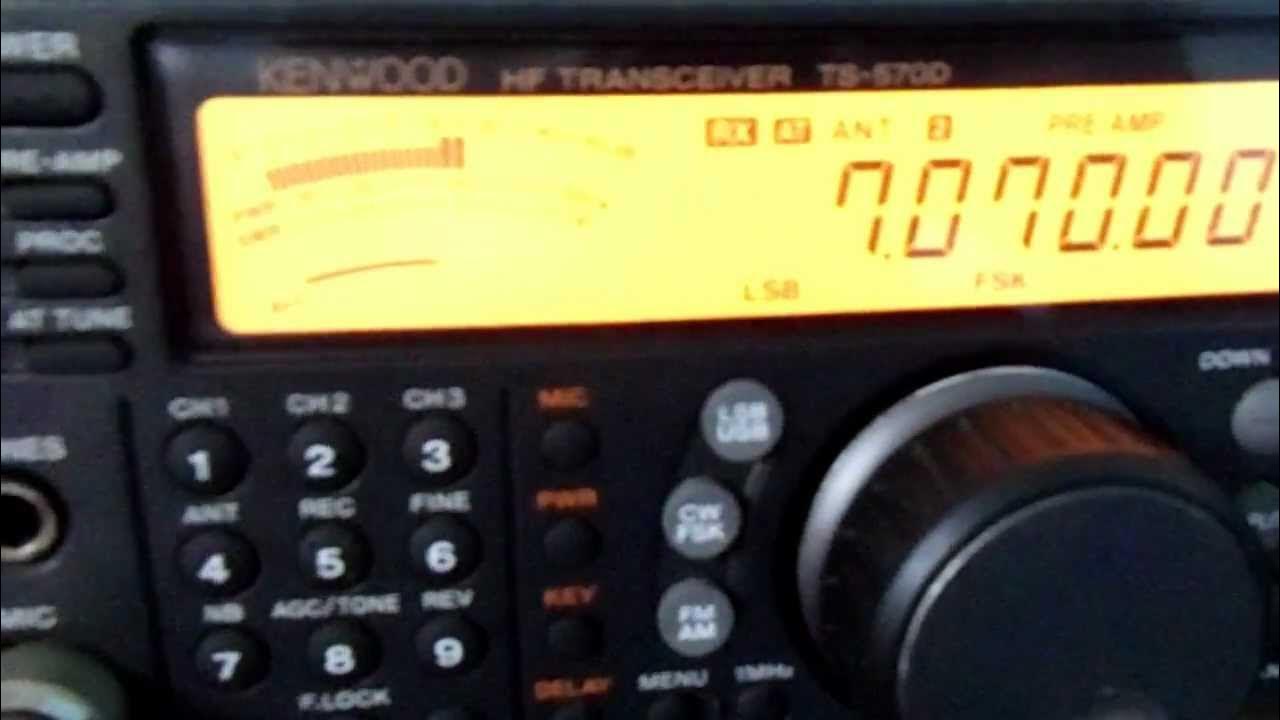 Kenwood Ts 570D - YouTube