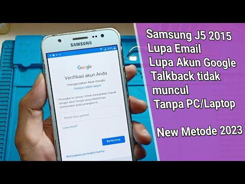 Samsung J500g Lupa Akun Google/Lupa Email/Talkback tidak muncul/begini caranya