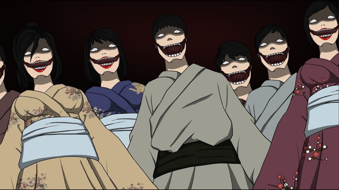 Japanese Scarecrow Ghost - The Haunted Town | Horror Stories Animated ...