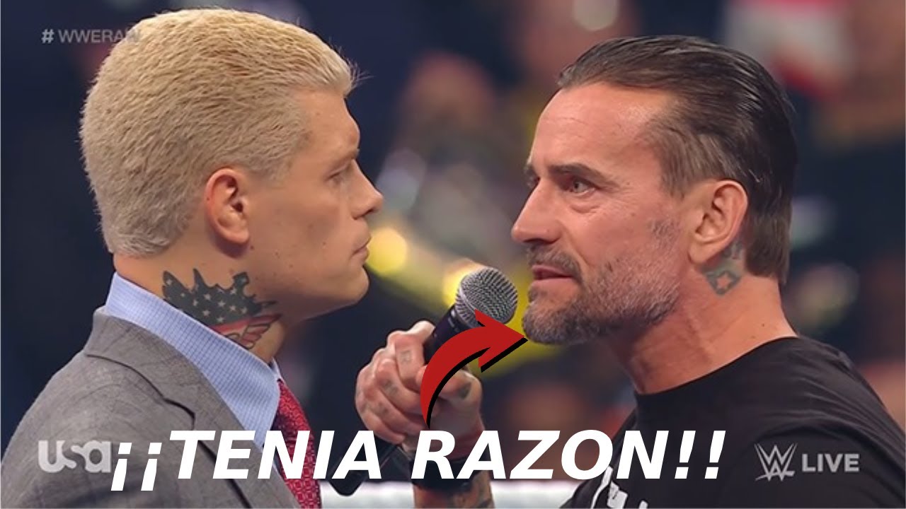 CM PUNK TENIA RAZON?!!..... - YouTube