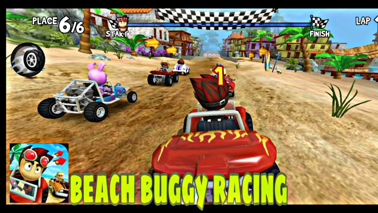 Beach buggy car racing game best racing game Android - YouTube