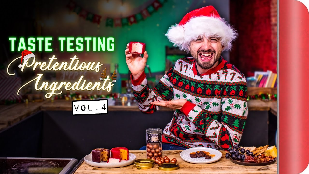 Chefs Vs Normals Taste Testing Pretentious "Festive" Ingredients Vol.4 ...