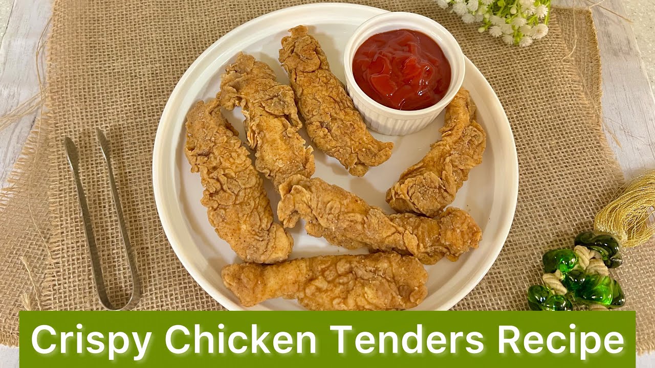 Crispy Chicken Tenders Recipe / Crispy Chicken Strips Recipe ...