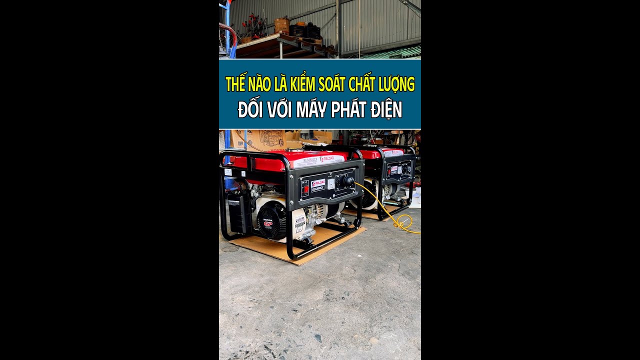 Máy Phát Điện Honda REG 3600 CÔng Suất 3Kva Test Tải Trước Khi Gửi Đi ...