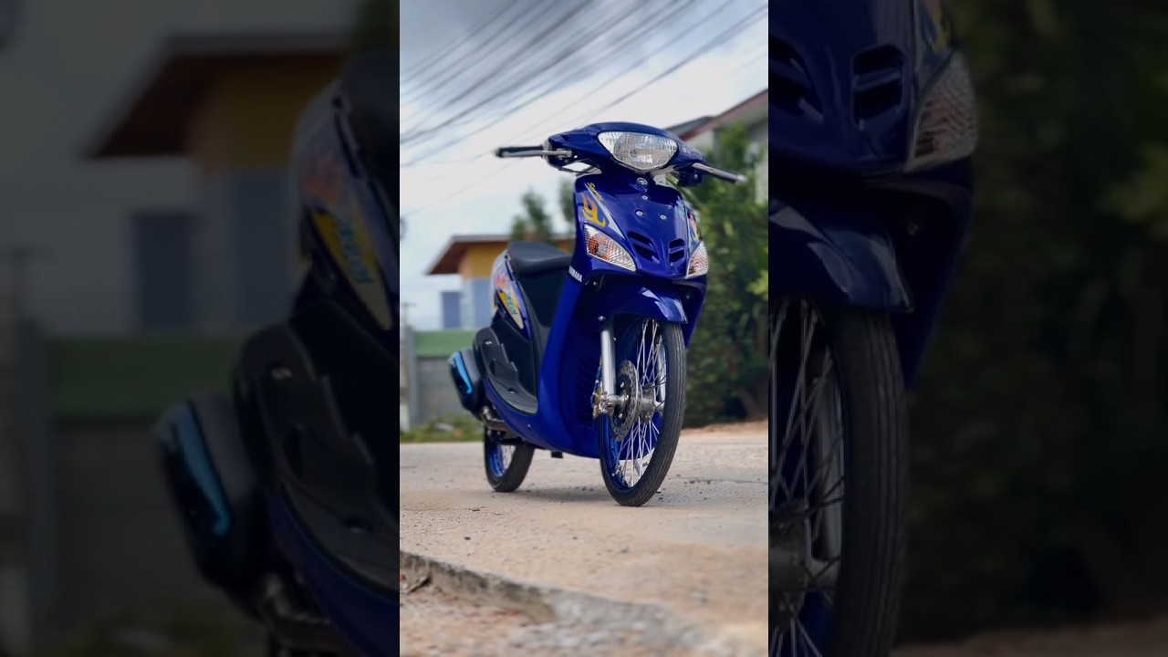 Yamaha Mio Gen1 Super blue 💙 Thailand Concept - YouTube