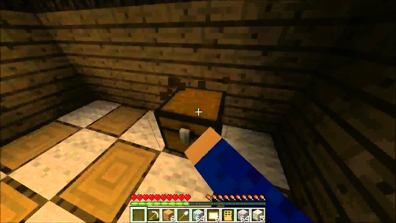 EP 1 Astuce cachette secréte [Minecraft] - YouTube