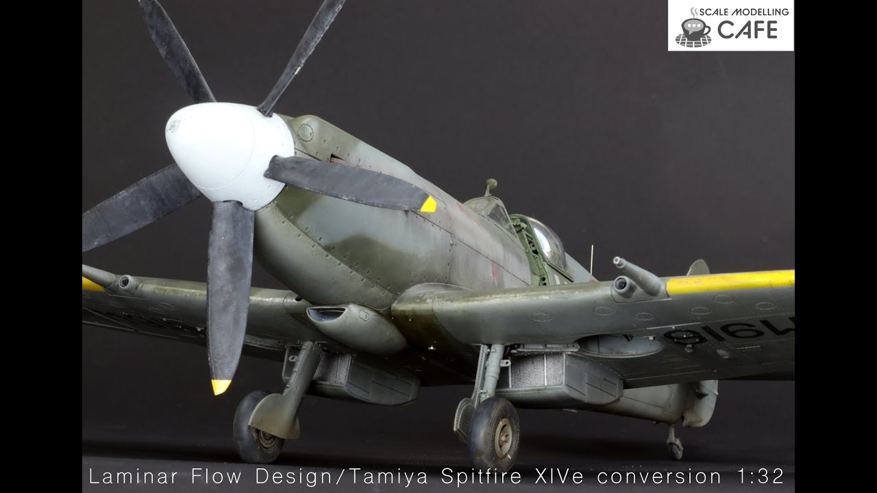 Full Project: Laminar Flow Design/Tamiya Spitfire XIVe conversion 1:32 - YouTube