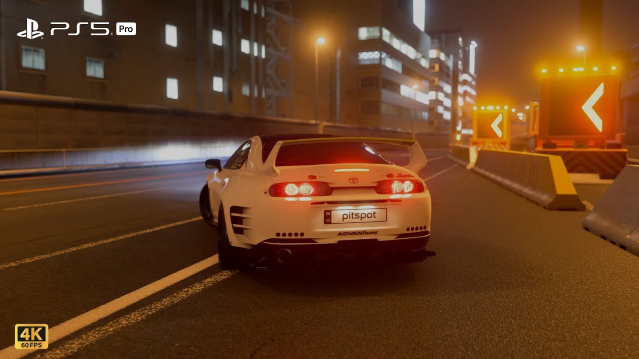 Toyota Supra RZ '97 em Tokyo Expressway | PS5 Pro 4K | Gran Turismo 7 ...