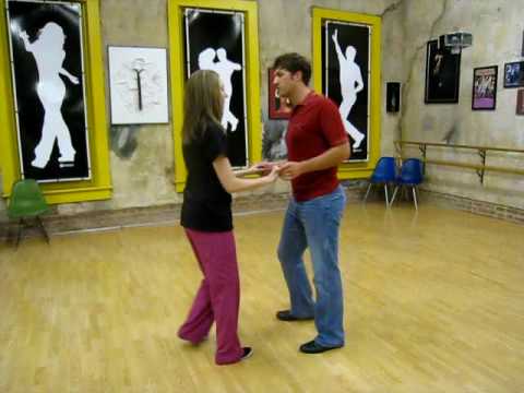 east coast swing (closed position), basic step, rotating basic - YouTube