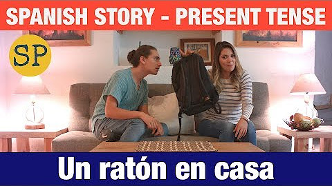Spanish Present Tense Stories - YouTube