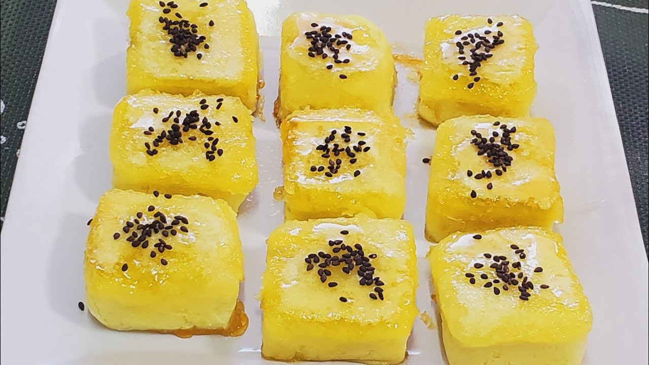 MINI SWEET POTATO CAKE !! 4 ingredients only, No Bake, No Oven and ...