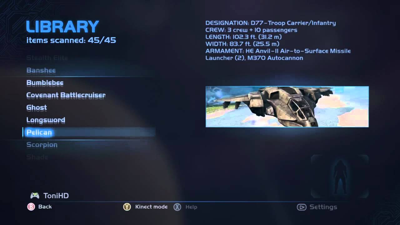 Halo CE Anniversary | Complete library 45/45 scanned items - YouTube