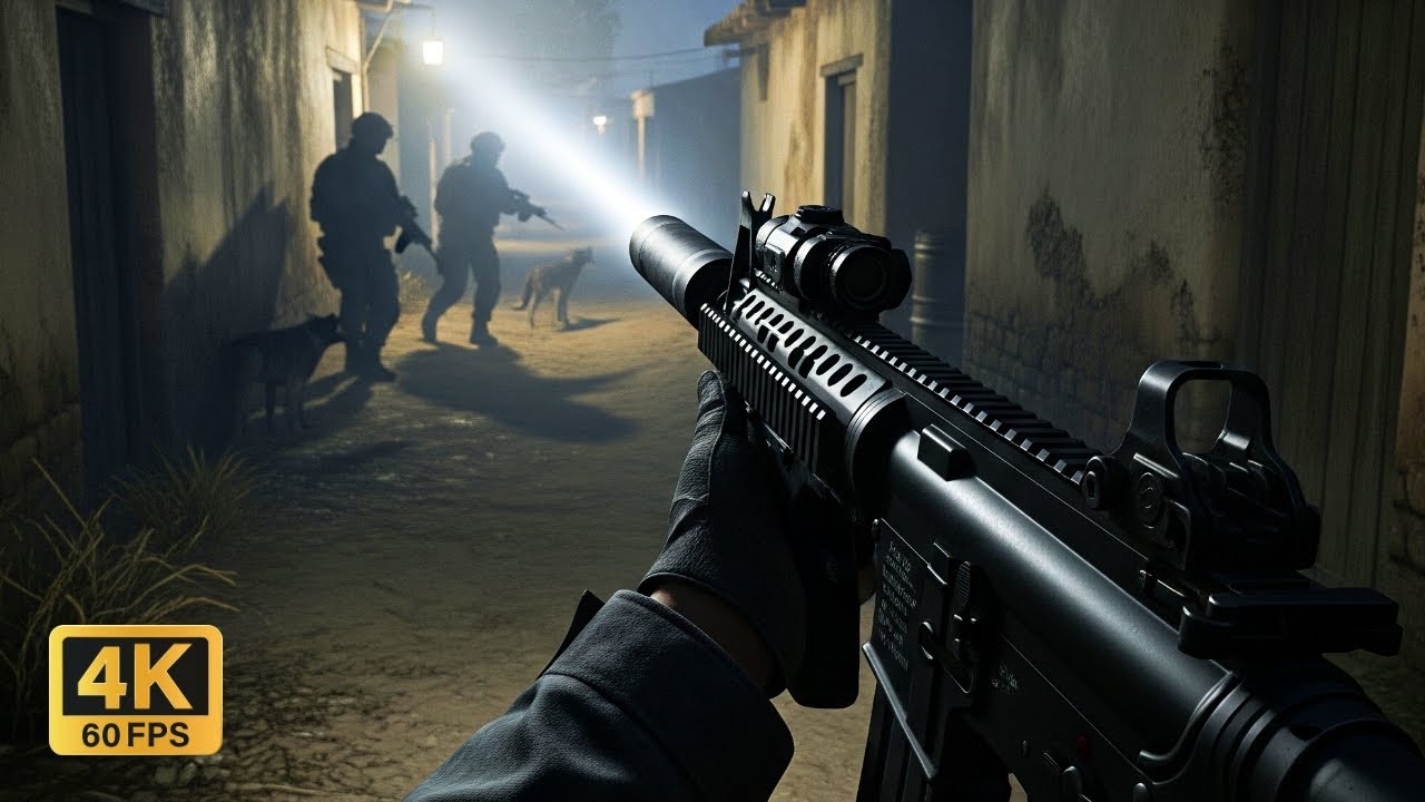 INVASÃO NOTURNA na Vila do Hassan | Call of Duty MW II Imersão Realista ...