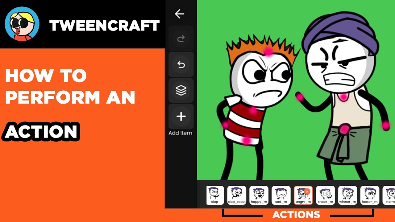 How to Perform Actions in Tweencraft | Easy Animation Guide - YouTube