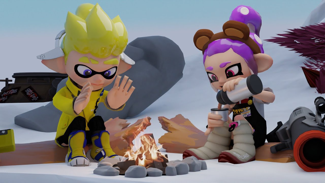 Warms up | Splatoon Animation - YouTube