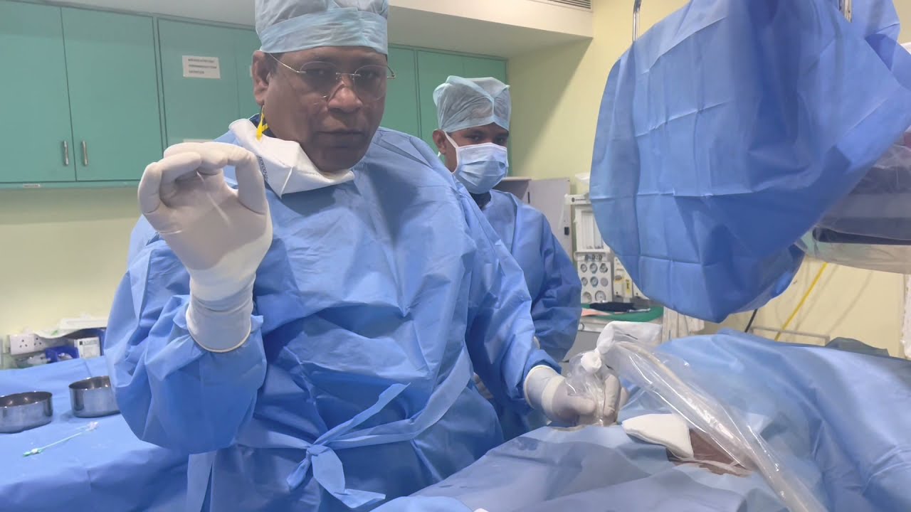 Step By Step Process of Femoral Puncture By Dr. Dilip Kumar | Femoral ...