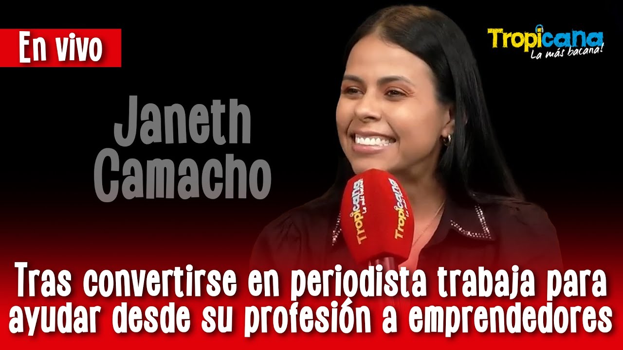 Janeth Camacho, una joven que trabaja en pro de los emprendedores - YouTube