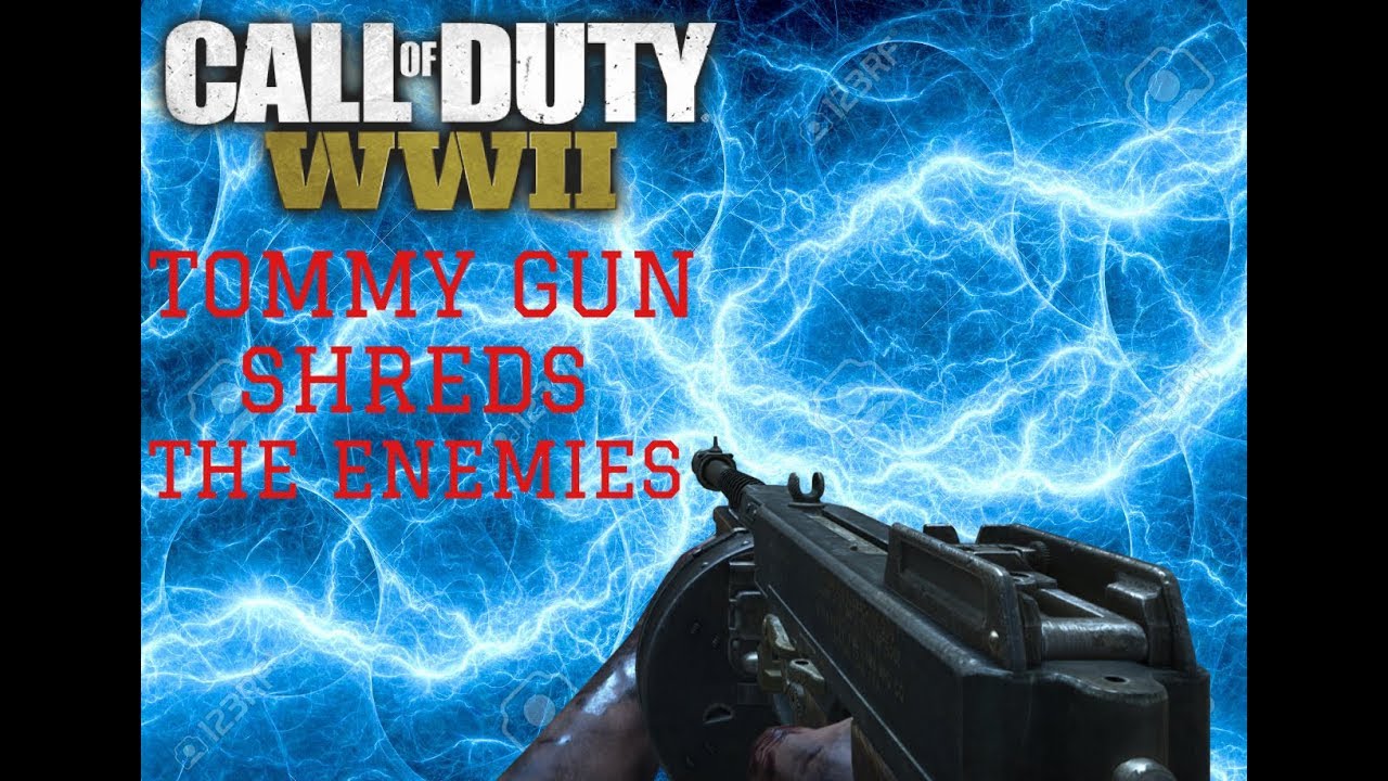 COD WW2 M1928 "TOMMY GUN" BEST CLASS SETUP!! - YouTube