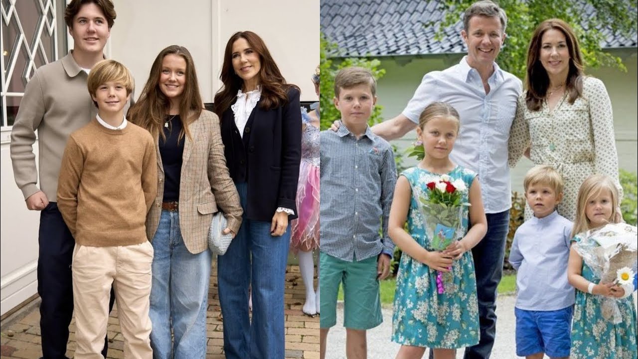 Most Beautiful Photo Collection Princess Mary's family ||royal style ...