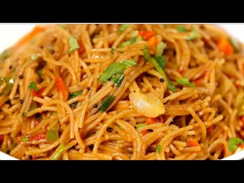 Sevai Upma Recipe | Vermicelli upma | Namkeen Sevai | Semiya upma ...