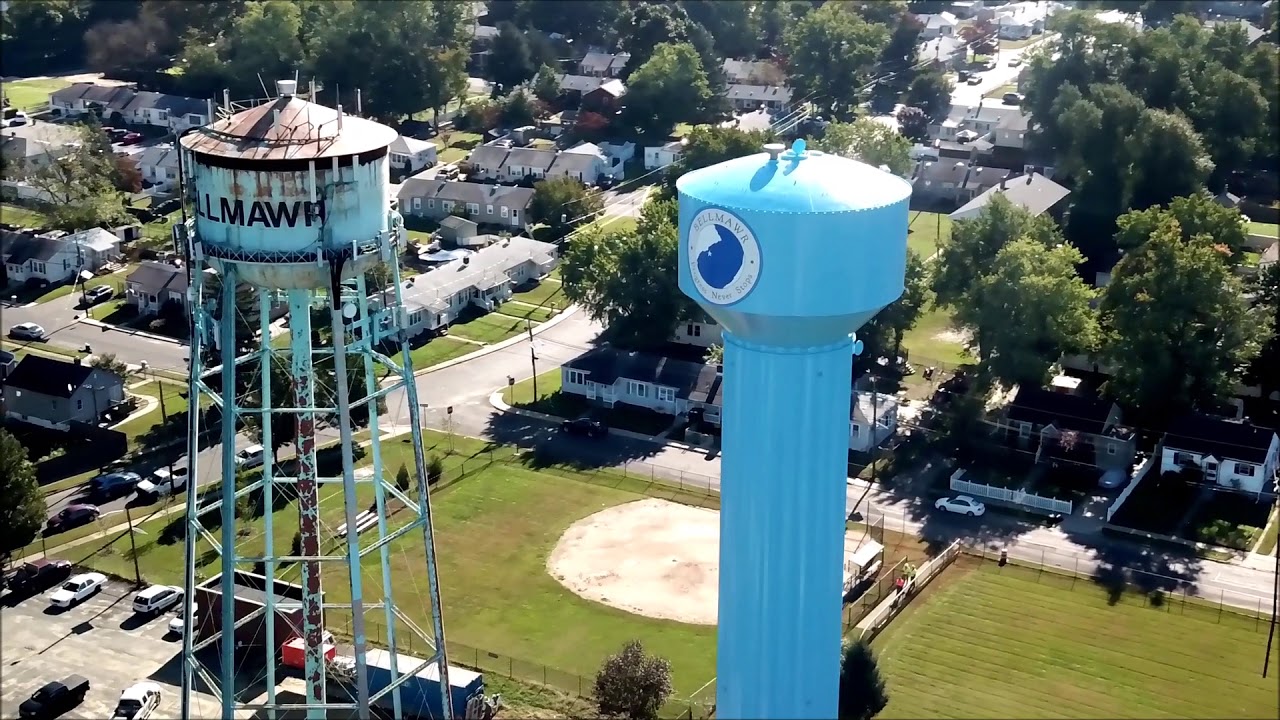 Remington & Vernick Engineers flying a drone around the new Standpipe ...
