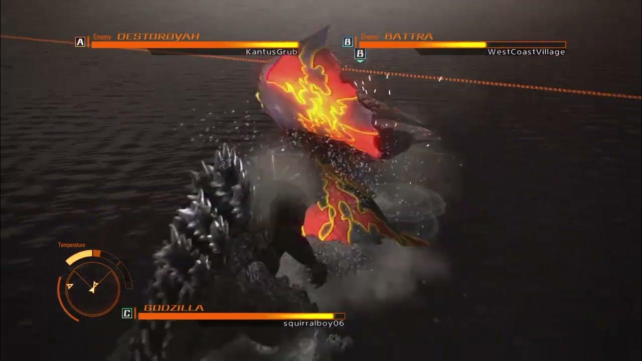GODZILLA PS4 - Heisei Godzilla vs Destoroyah vs Battra - YouTube