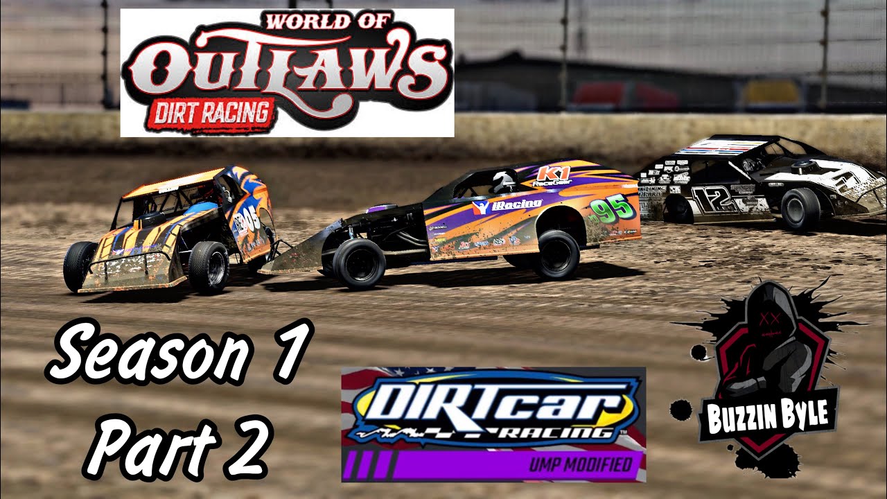 World of Outlaws Dirt racing // UMP MOD Season 1 Career // Part 2 - YouTube