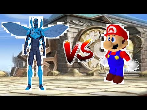 Mugen 64- Blue Beetle vs Super Mario 64 - YouTube