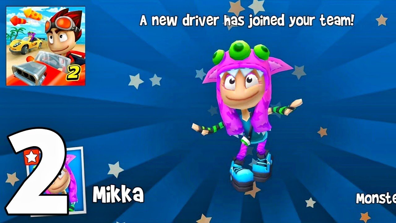 Beach Buggy Racing 2 - Gameplay Walkthrough Part 2 - Unlocked Mikka ...