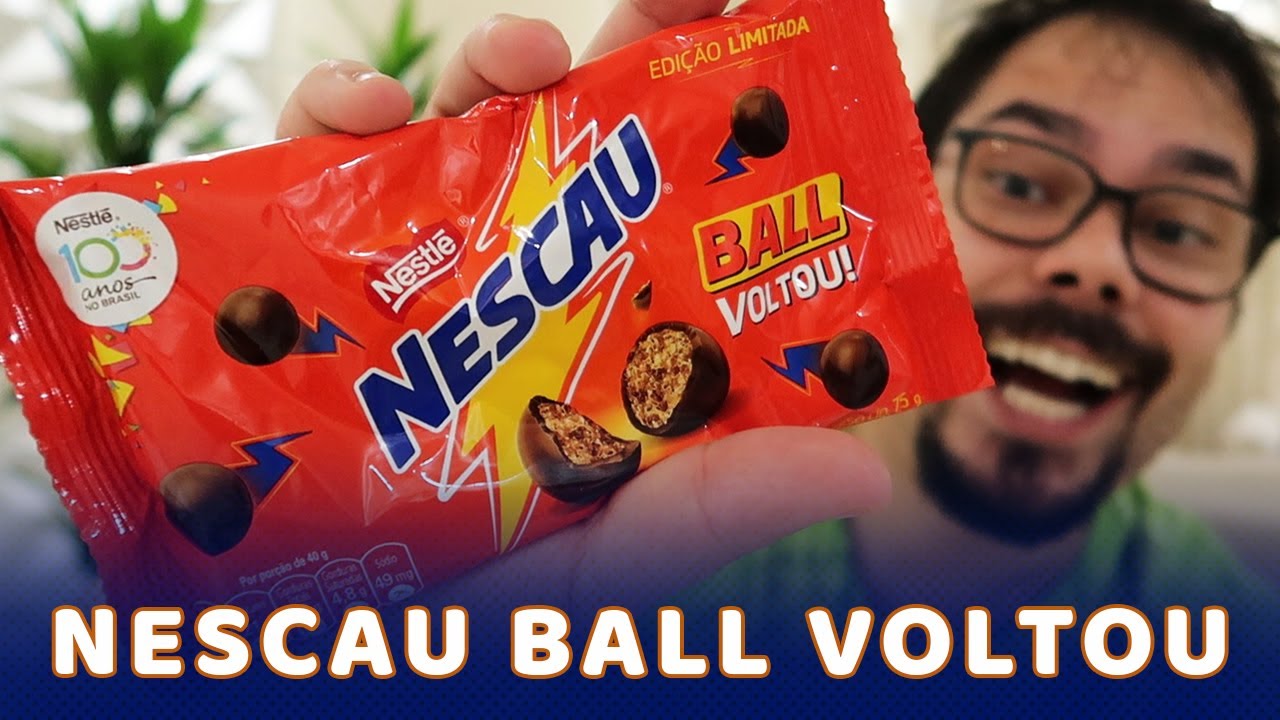NESCAU BALL VOLTOU IGUAL AO DOS ANOS 2000? - YouTube