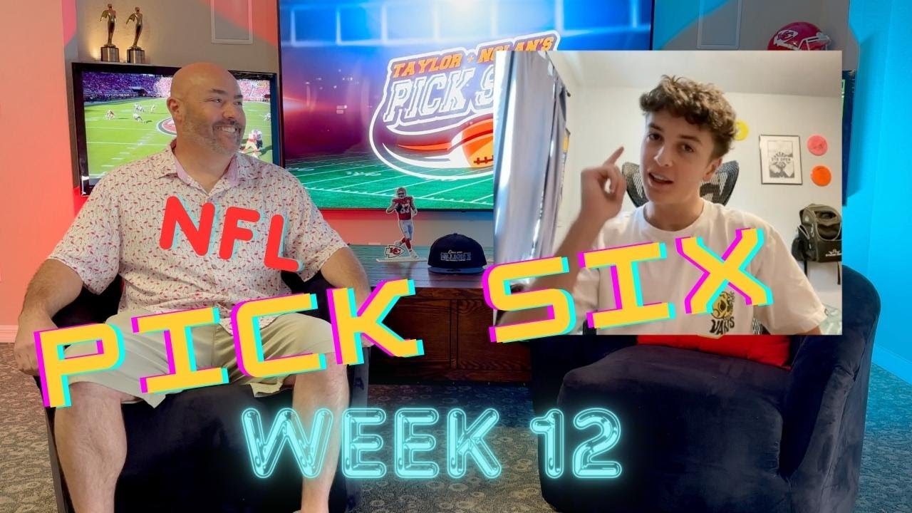NFL Pick Six 2023 Football Season Week 12 with Thanksgiving - YouTube