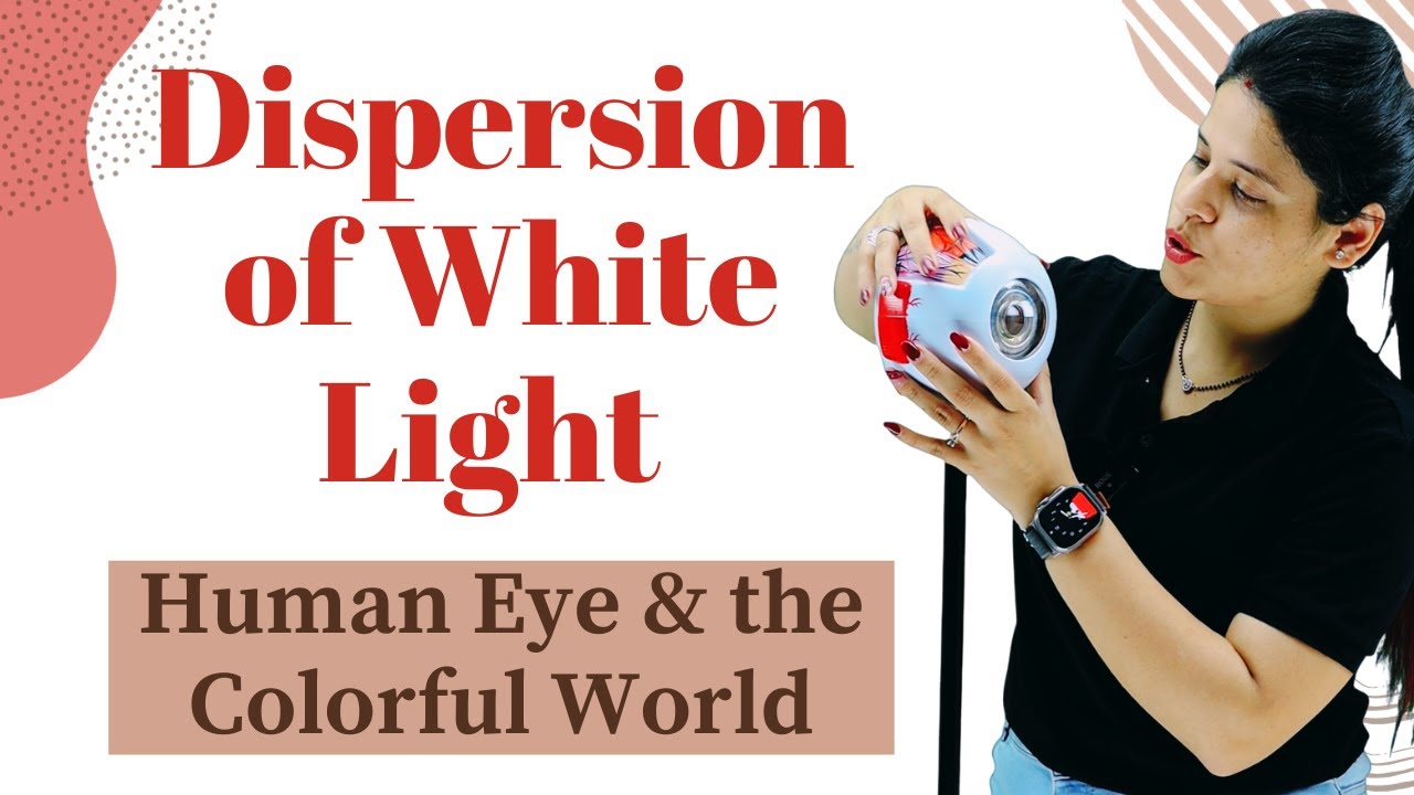 Dispersion of White Light | Human Eye and the Colourful World | Class ...